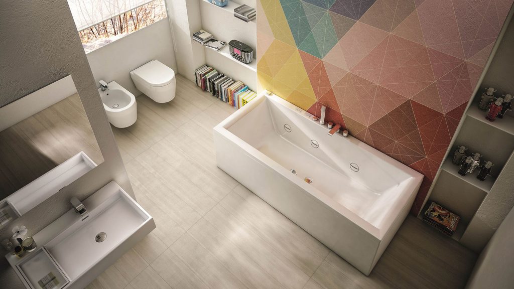 Mia Collection by Teuco offers stylish, minimalistic bathroom pieces at ...