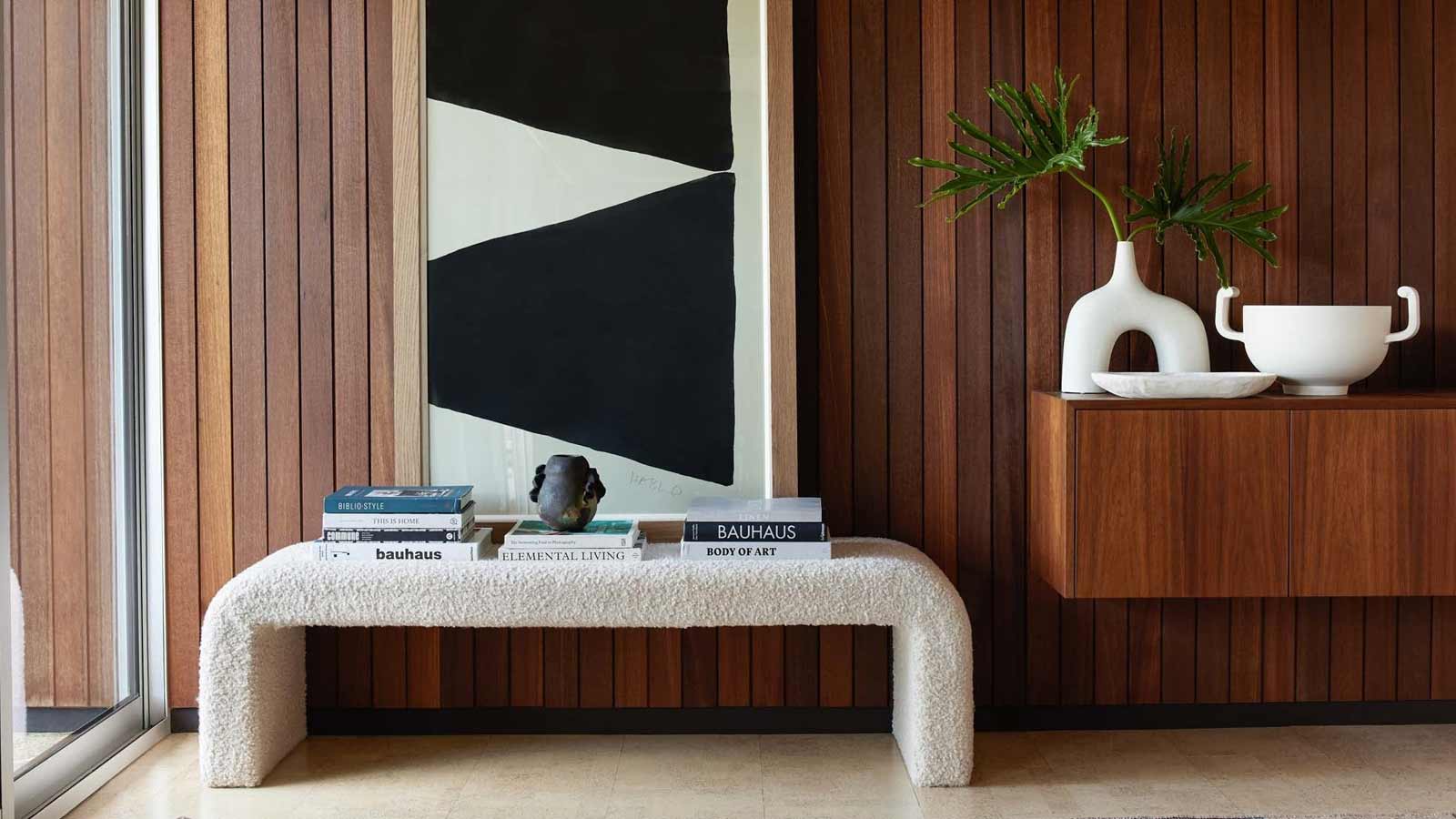 12 Boucle Benches for a Cozy and Chic Home | 10 Stunning Homes