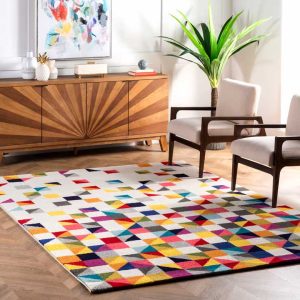 20 Geometric Rugs to Give Your Home a Modern Twist | 10 Stunning Homes