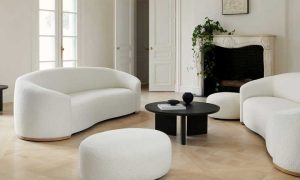 15 Curved Sofas for a Chic, Modern Home | 10 Stunning Homes