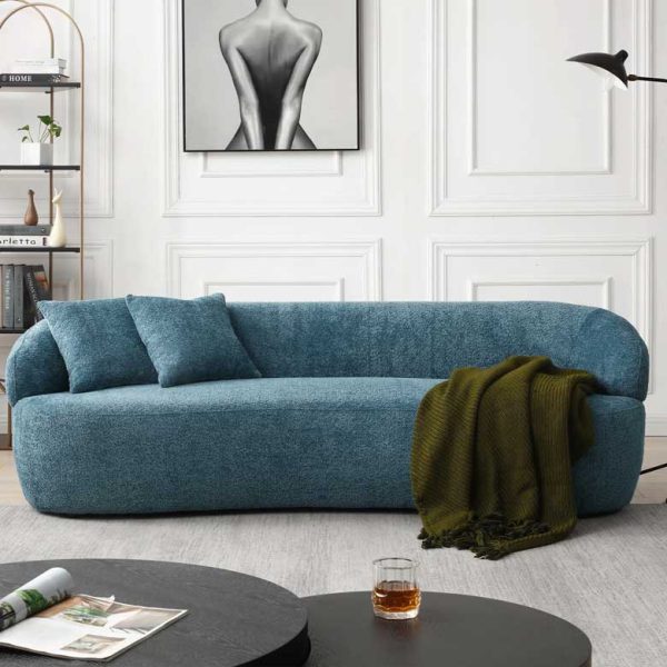 15 Curved Sofas for a Chic, Modern Home | 10 Stunning Homes