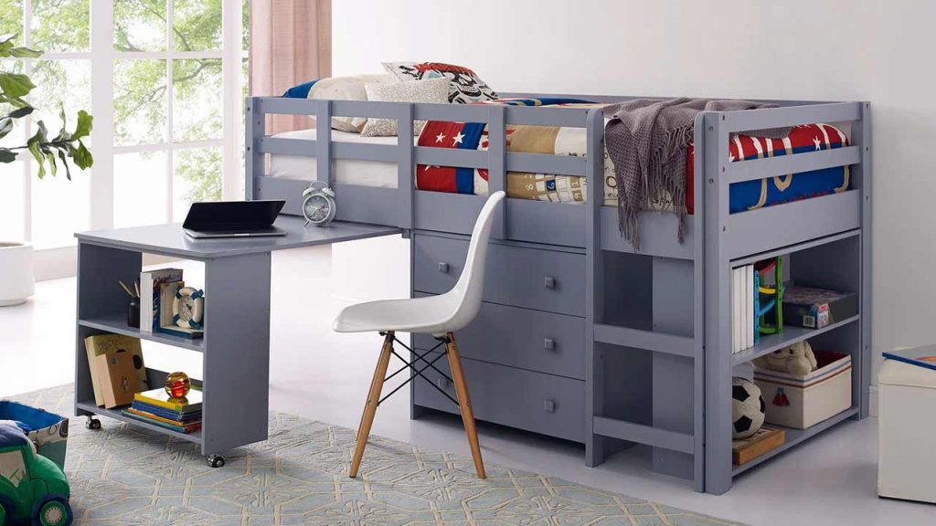 12 Loft Beds With Built-in Desks for Your Kids' Room | 10 Stunning Homes
