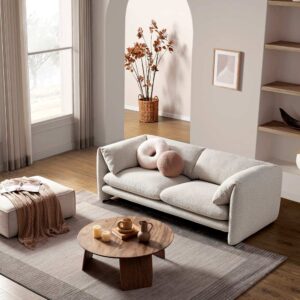 20 Boucle Sofas For A Cozy Living Room | 10 Stunning Homes