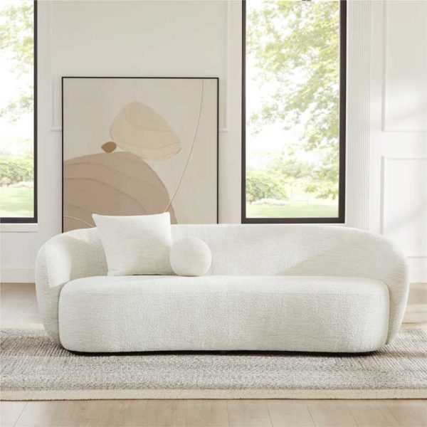15 Curved Sofas for a Chic, Modern Home | 10 Stunning Homes