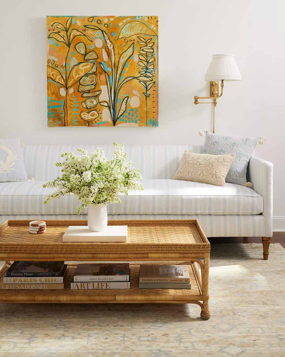 13 Rattan Coffee Tables You Can Buy Right Now | 10 Stunning Homes
