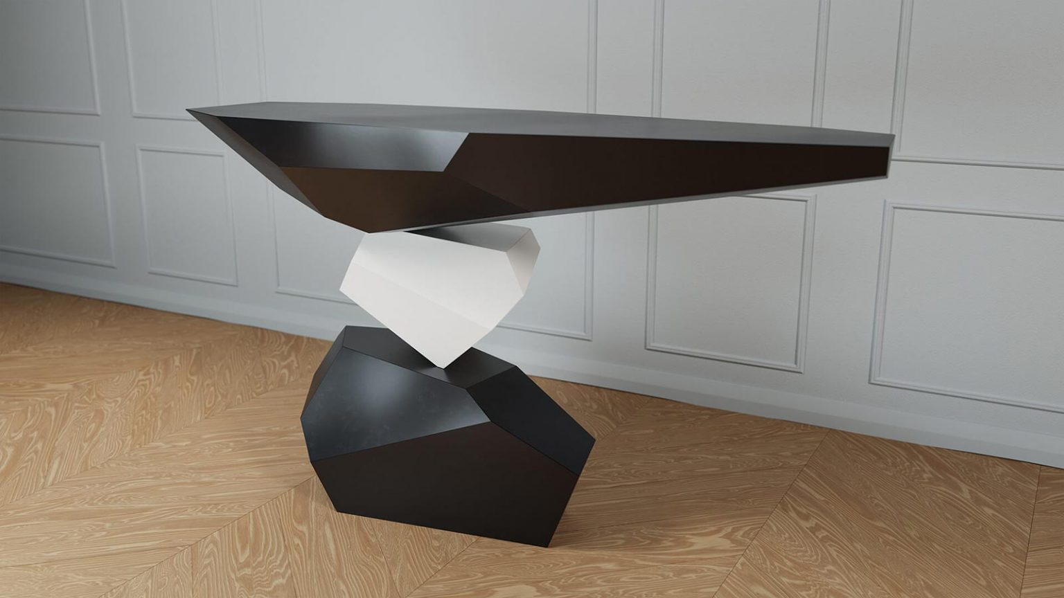 Duffy London's Serenity table appears to defy gravity | 10 Stunning Homes