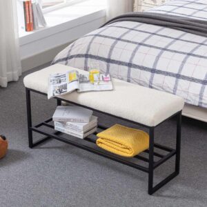 12 Boucle Benches for a Cozy and Chic Home | 10 Stunning Homes