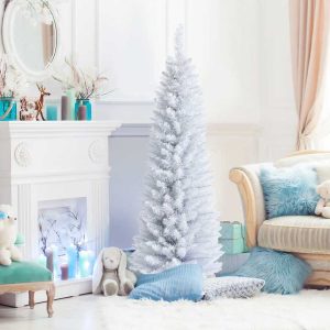 10 Gorgeous White Christmas Trees to Brighten Your Holidays | 10 ...
