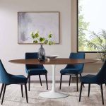 12 Oval Dining Tables That Will Elevate Your Dining Room | 10 Stunning ...